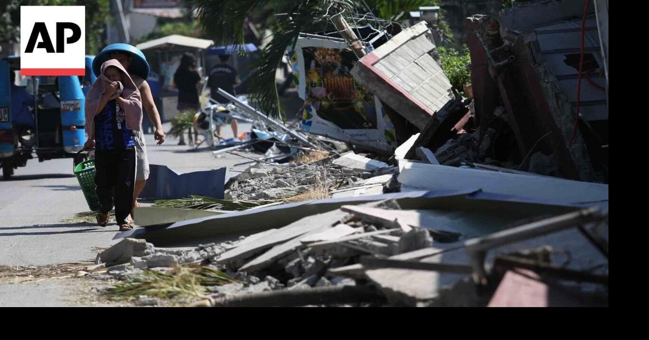 People in earthquake-hit Philippines city call for help to meet basic ...