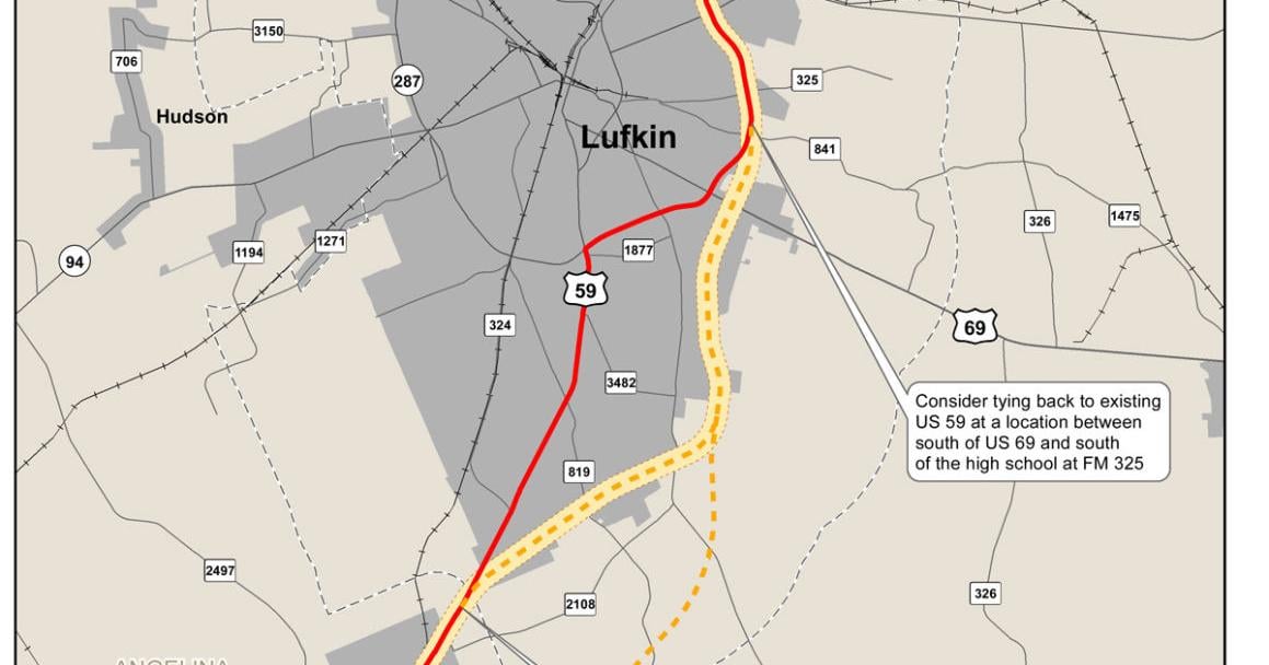 TxDOT officials OK plans for proposed Diboll relief route | Local ...