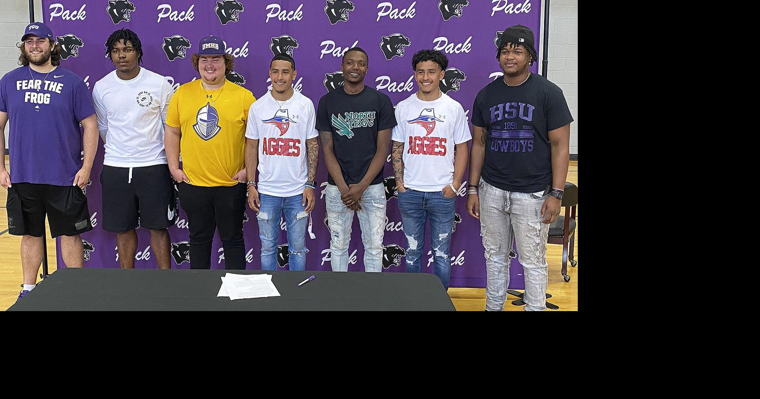 Seven Panthers sign to play at next level | High School ...