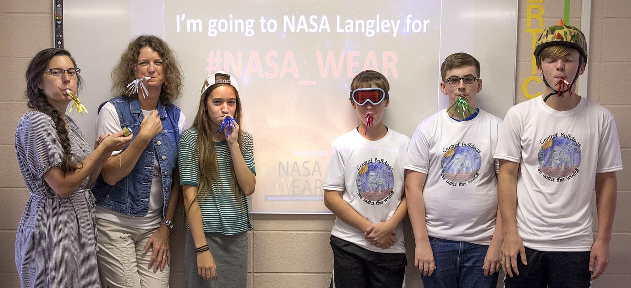 Central Junior High students one of five teams in nation to win NASA ...