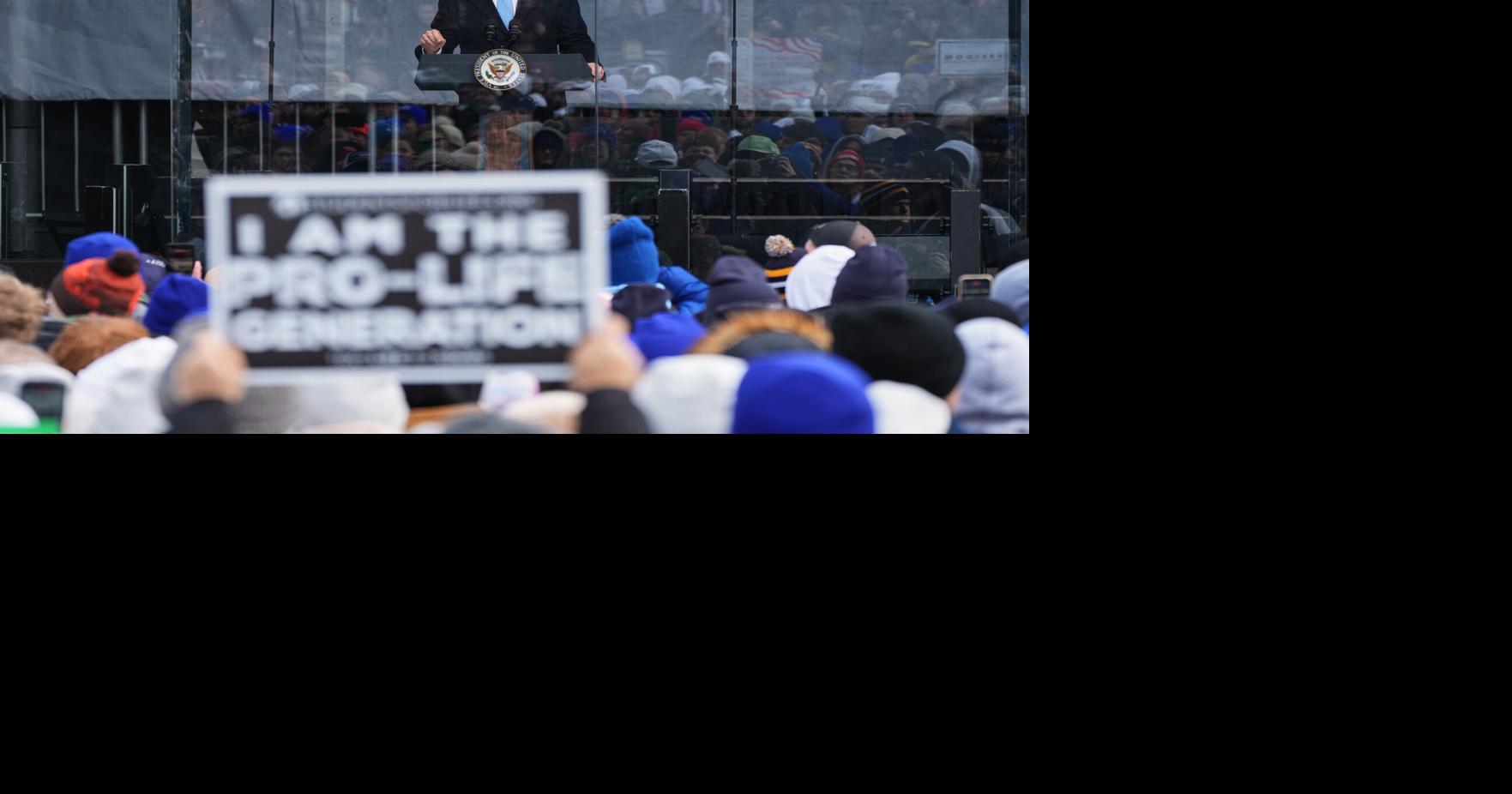 Vance touts the Trump administration's record against abortion at a ...