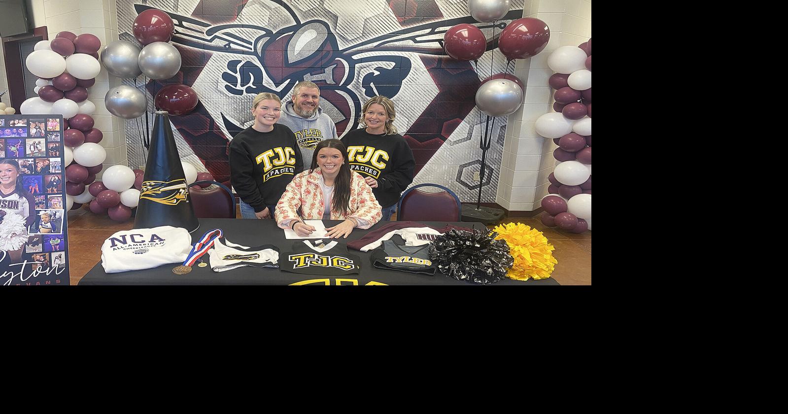 Evans signs to cheer at TJC | High School | lufkindailynews.com