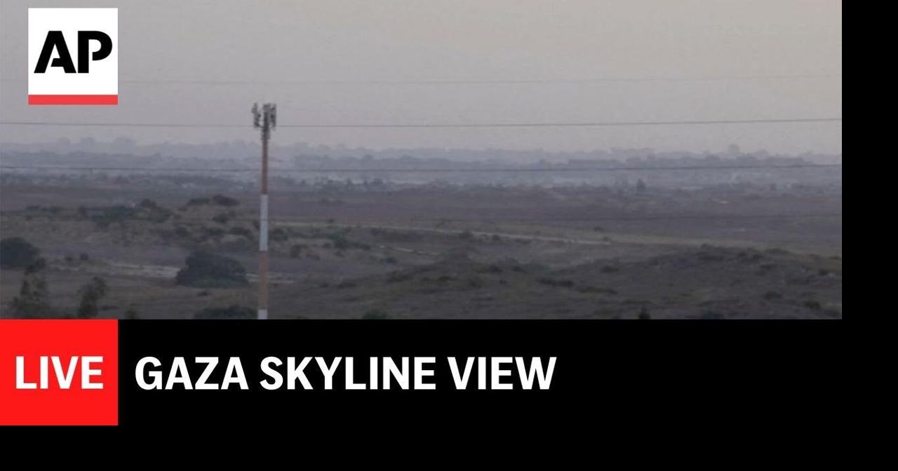 LIVE: View of Gaza skyline as Trump and Netanyahu advance peace plan ...