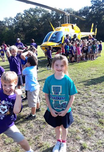 DEA agent, pilot drop in for visit at Dunbar Elementary | Local & State ...