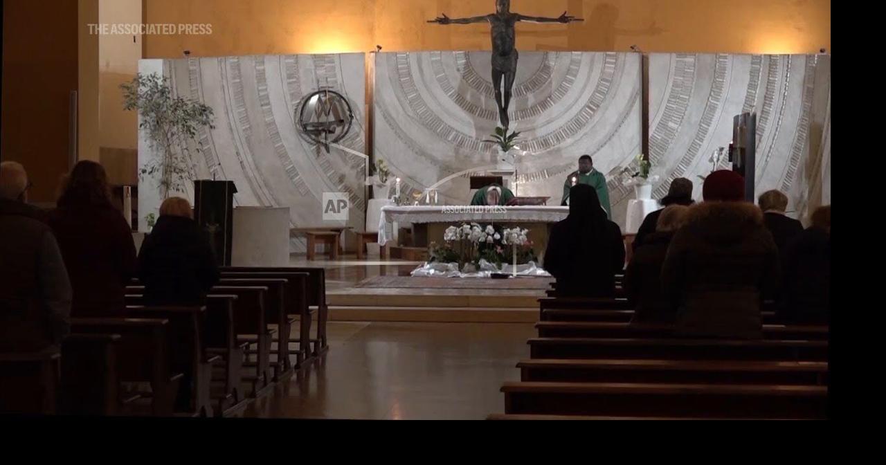 Transgender women near Rome pray for Pope Francis | Ap Video ...