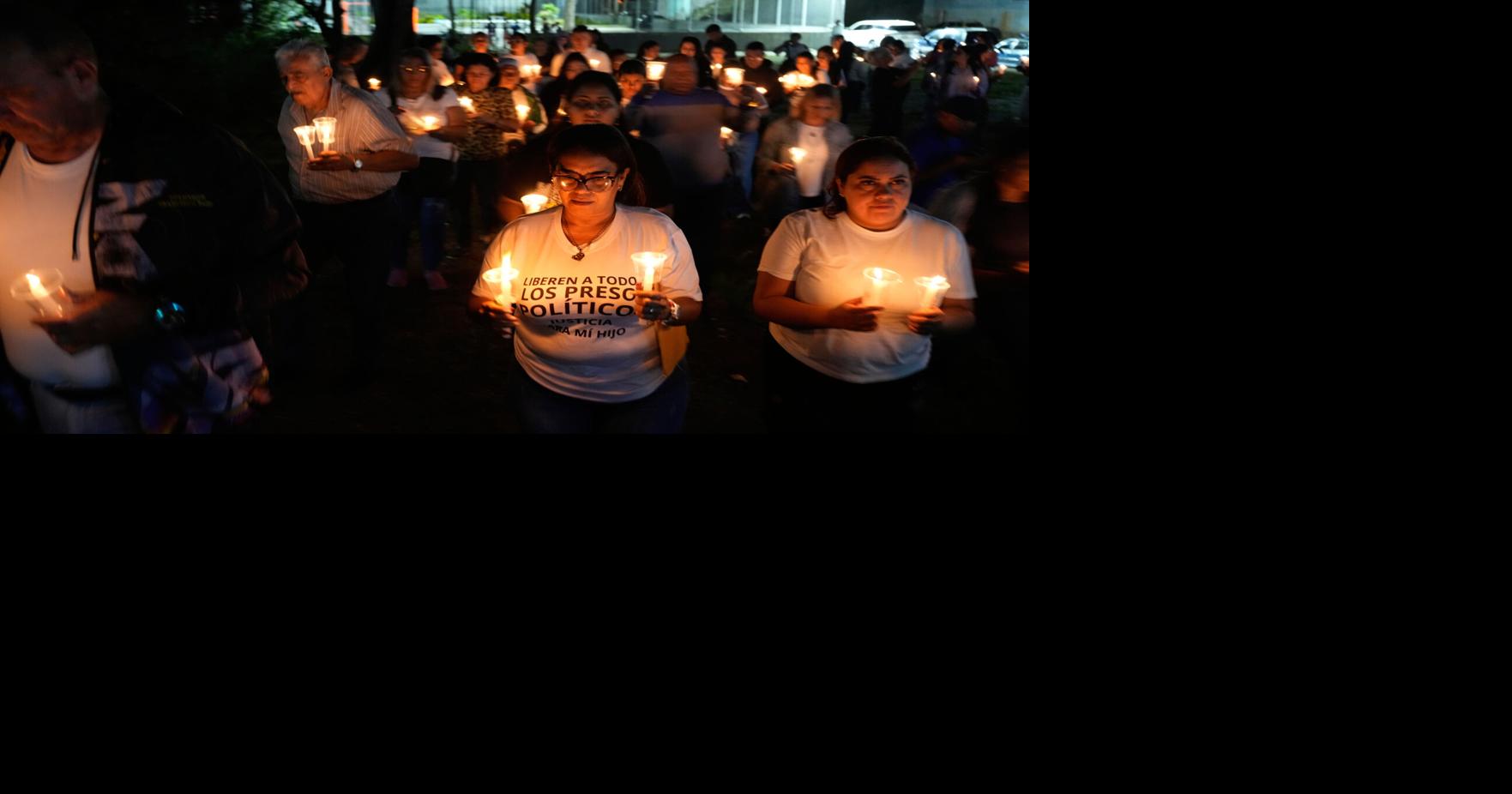 Photos show relatives waiting outside prisons as Venezuela frees a ...