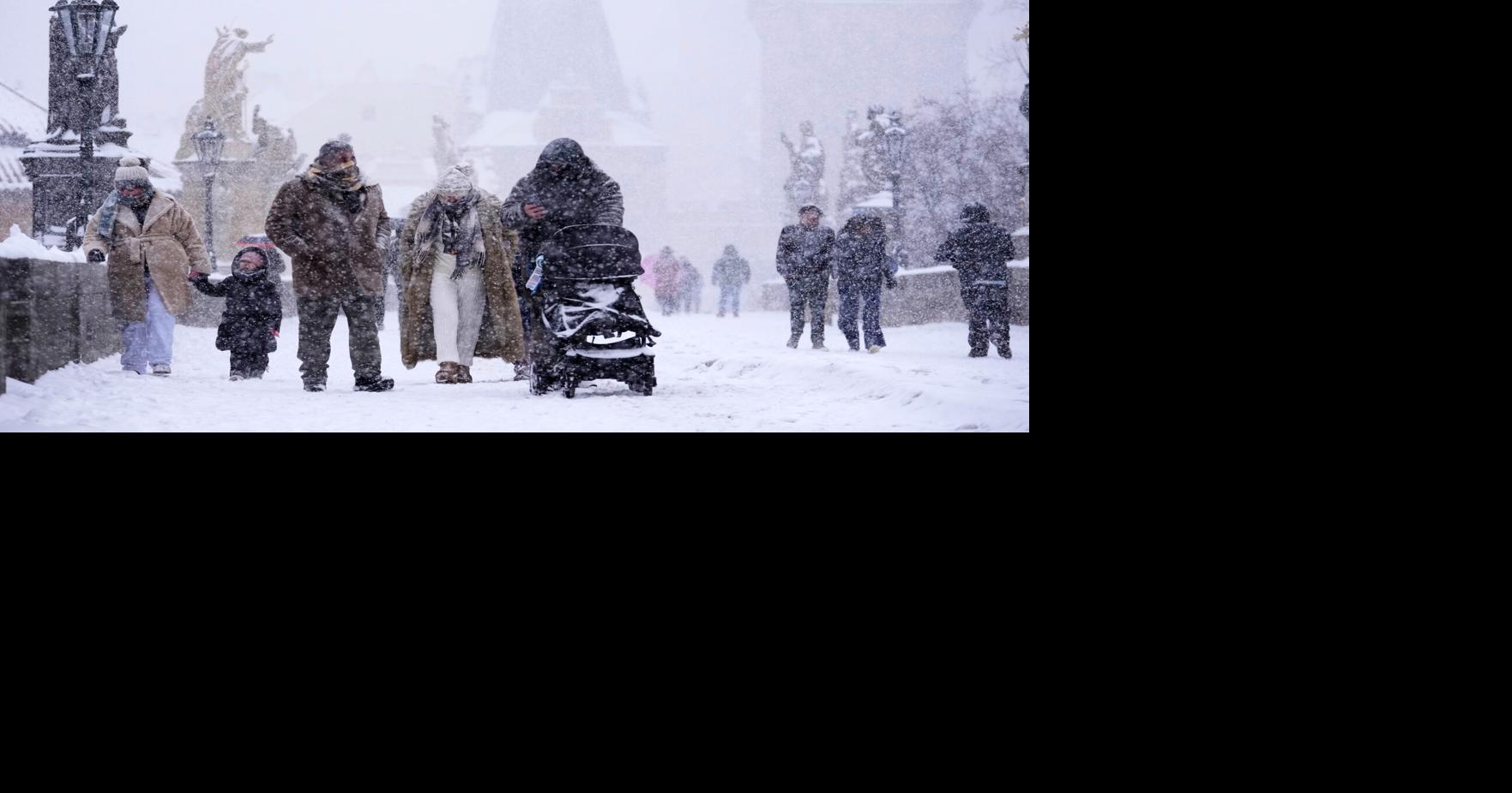 Photos show snow and ice hitting parts of Europe | Us | lufkindailynews.com