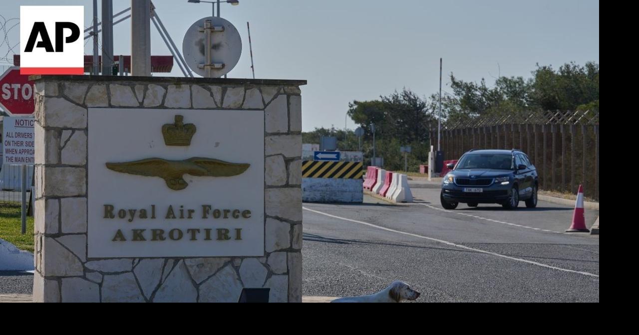 Iranian-made drone strikes UK Royal Air Force base in Cyprus | Ap Video ...