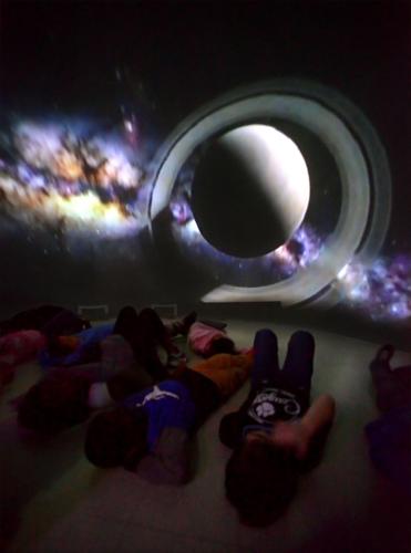 Out of this world: Coston students travel through space with mobile ...