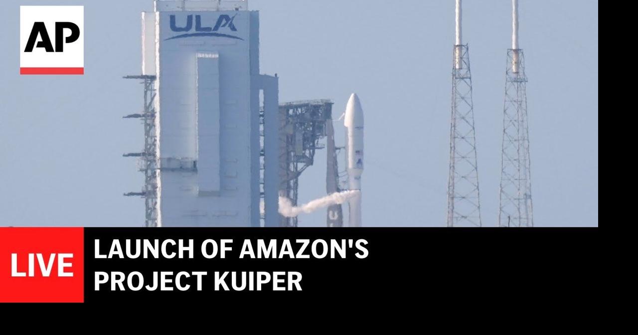 LIVE: Launch of Amazon's Project Kuiper on ULA’s Atlas V rocket | Ap ...