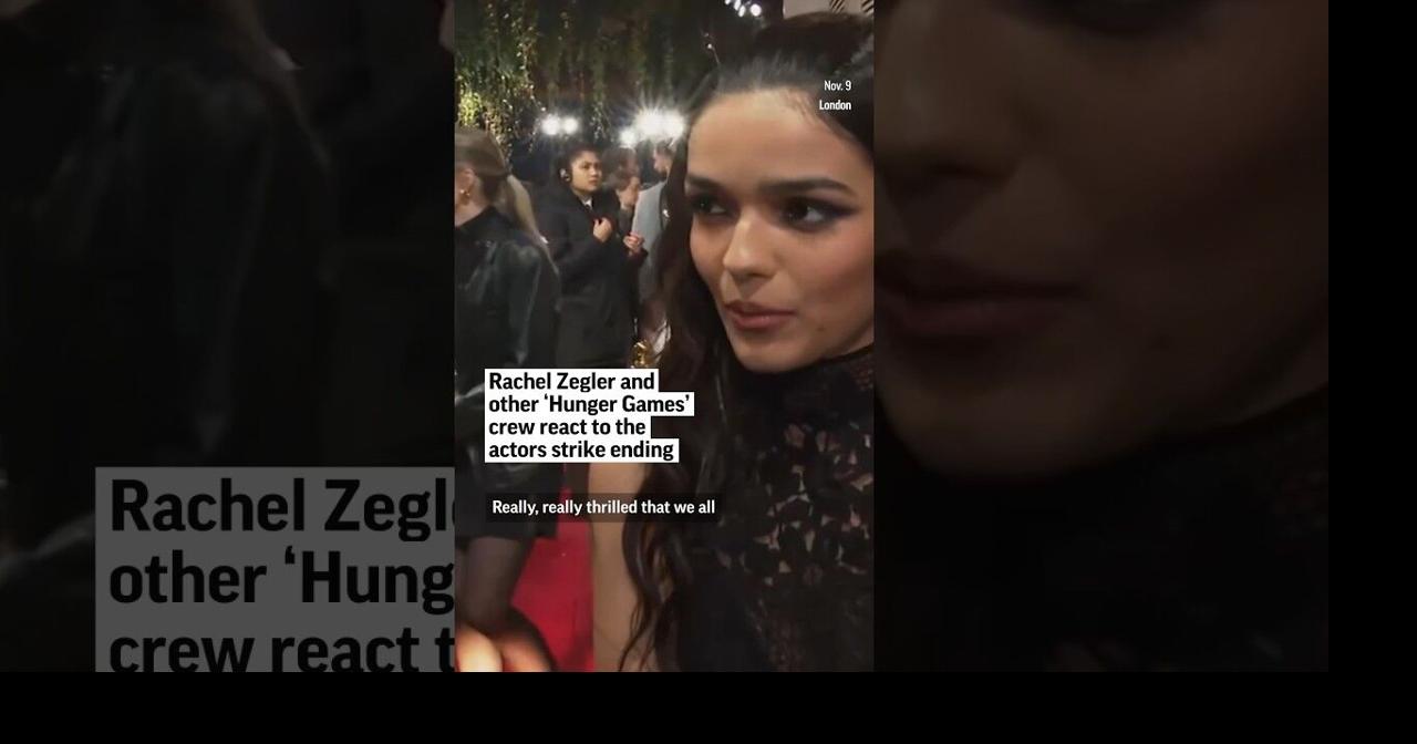 Rachel Zegler and other ‘Hunger Games’ crew react to the actors strike ...