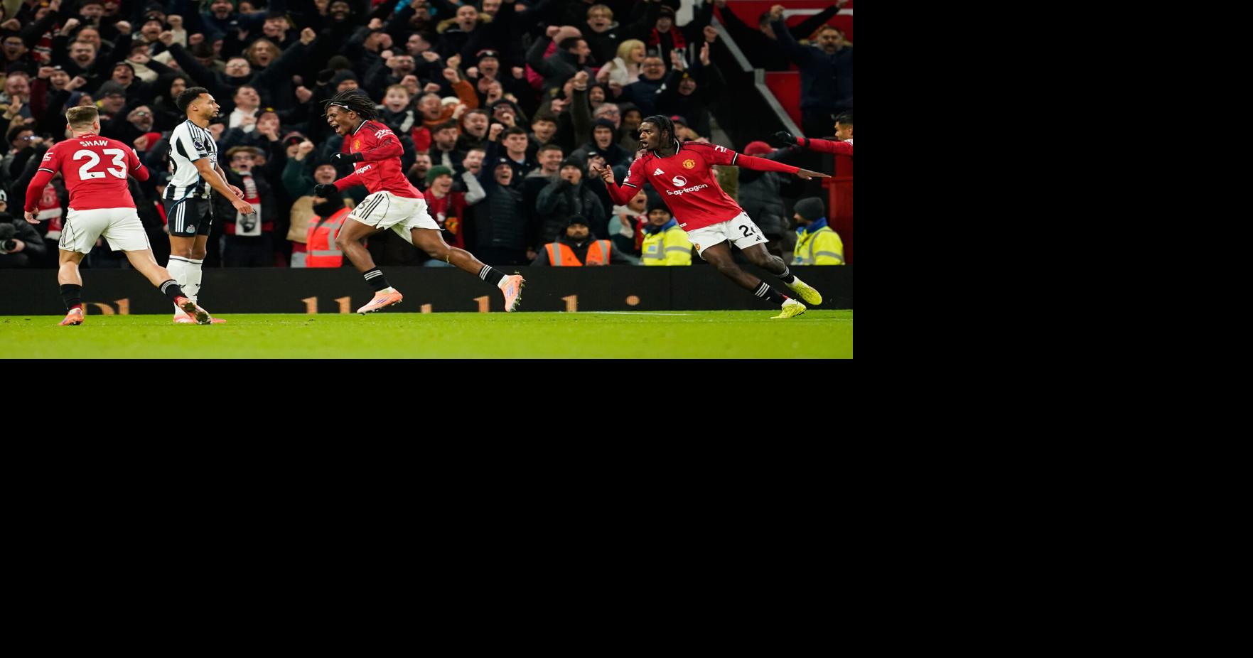 Patrick Dorgu's first Manchester United goal brings festive cheer after ...