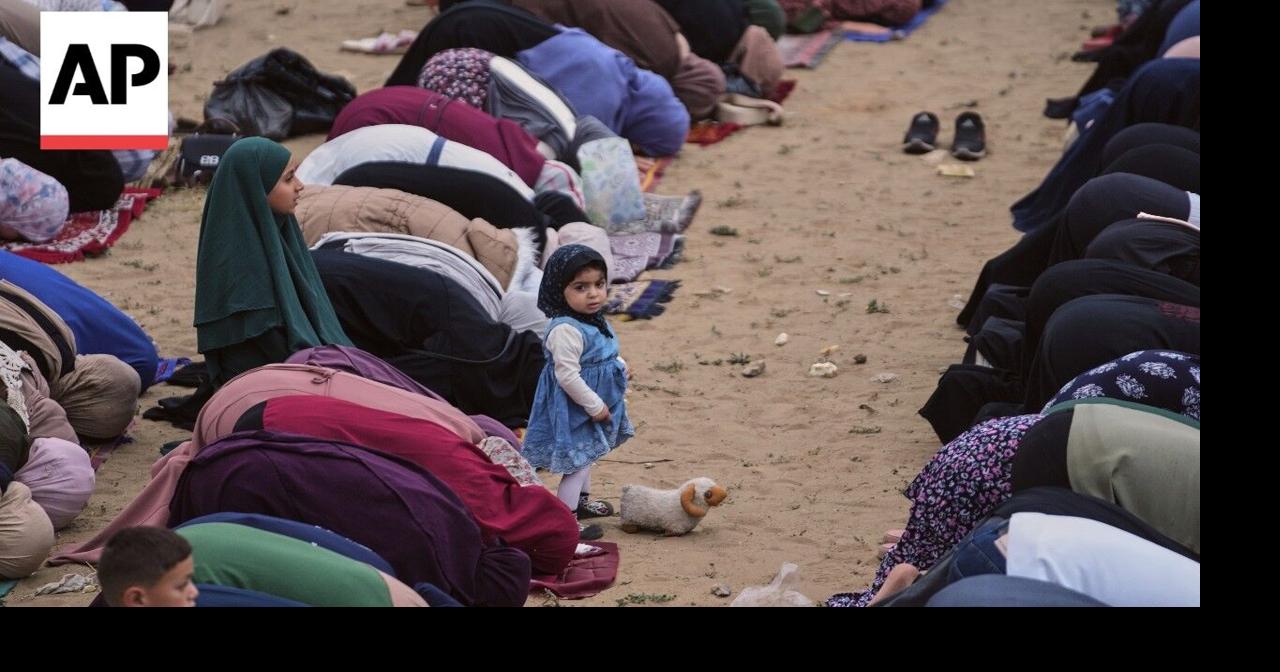'We're dead people': Palestinians in Gaza mark Eid but says there is ...