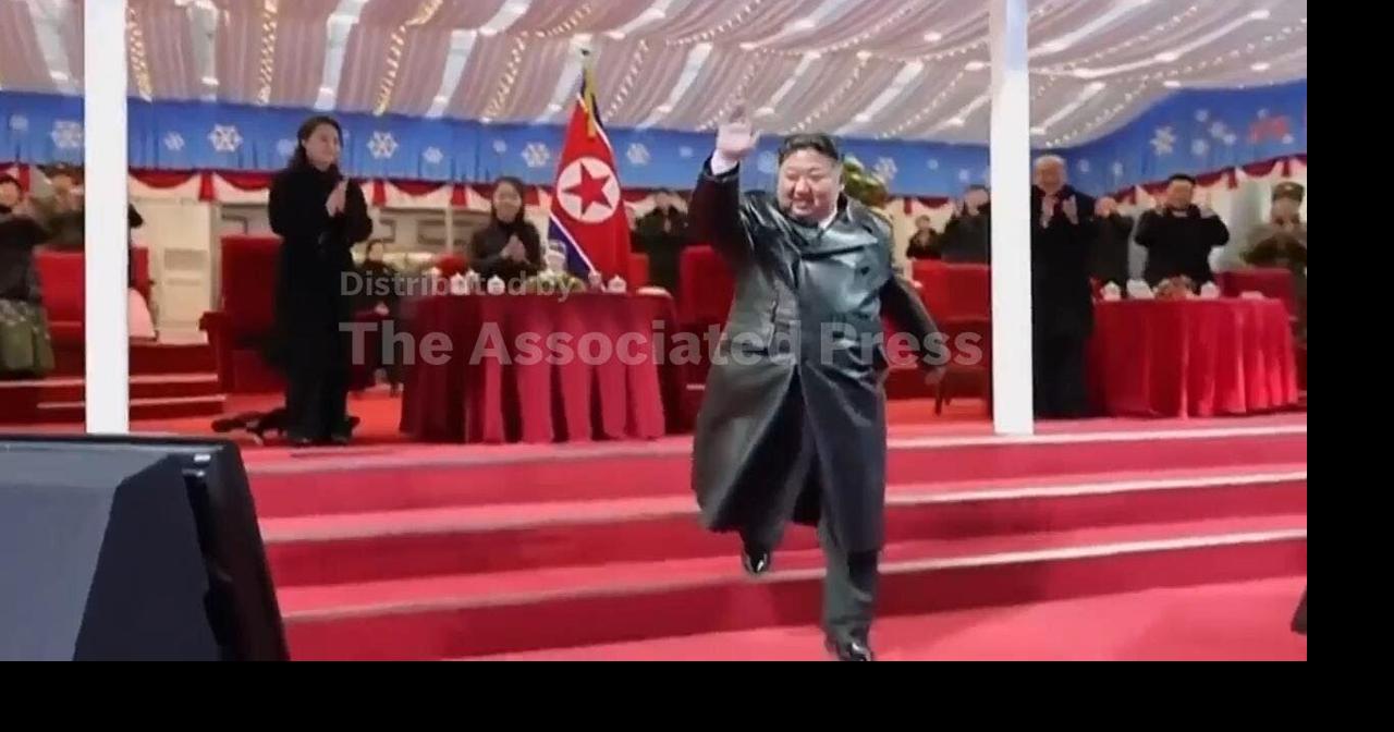 Kim Jong Un and his family attend giant New Year's Eve ceremony in ...