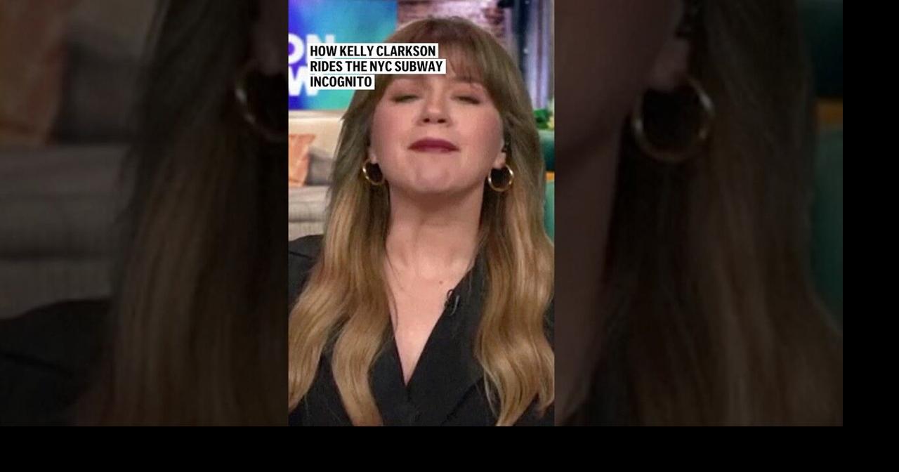 How Kelly Clarkson rides the NYC subway incognito | Ap Video ...