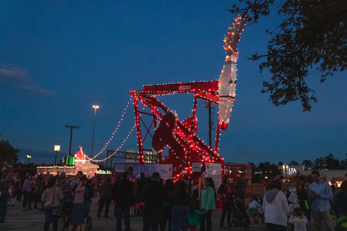 Rudolph the Red-Nosed Pumping Unit moving from mall to municipal ...