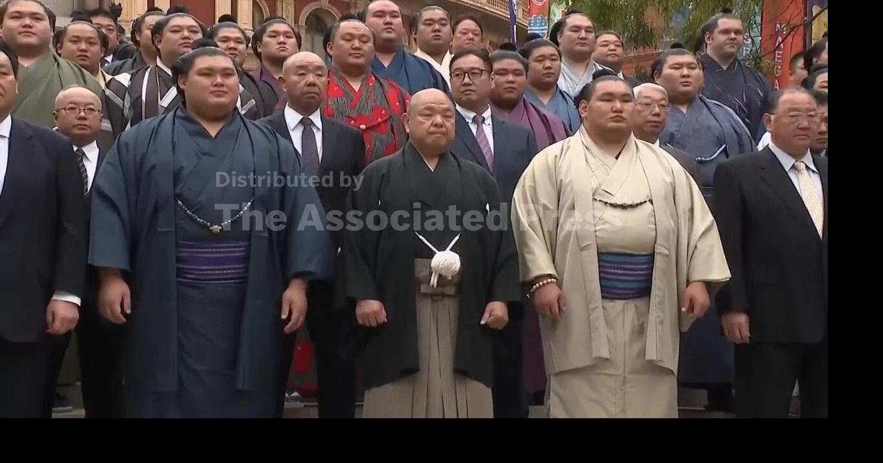 Sumo wrestlers from Japan bring 1,500 years of tradition to London's ...