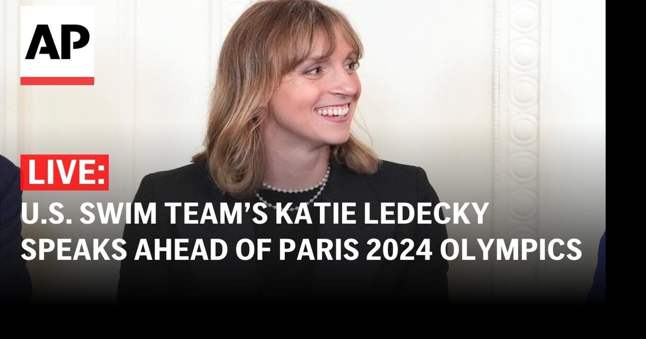 LIVE: U.S. swim team’s Katie Ledecky speaks ahead of Paris 2024 ...