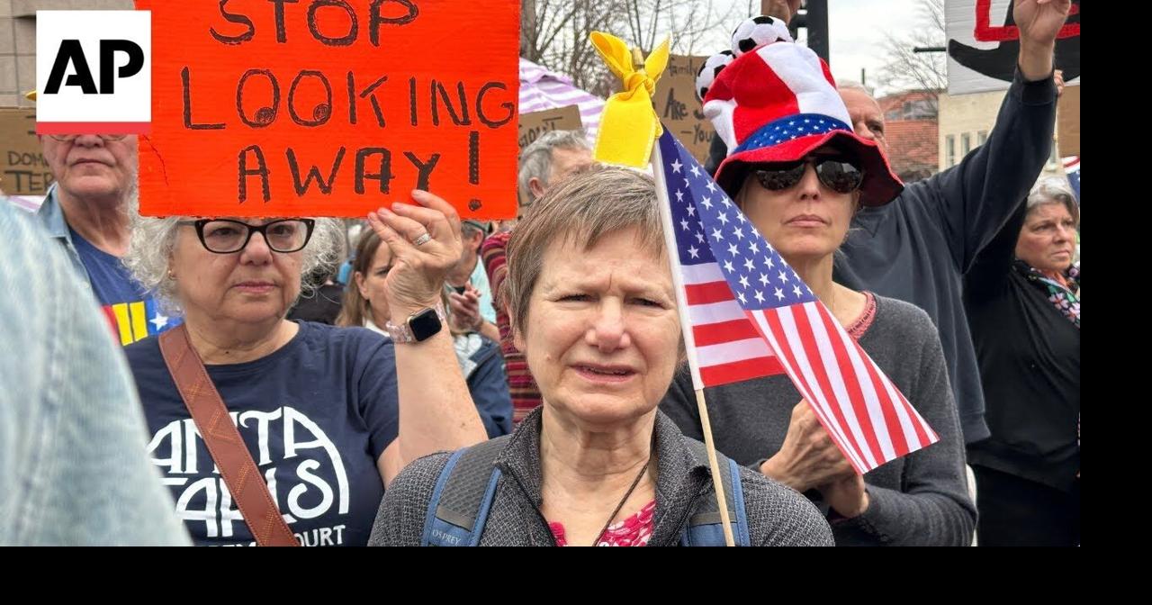 Hundreds in North Carolina protest after ICE shooting in Minneapolis ...