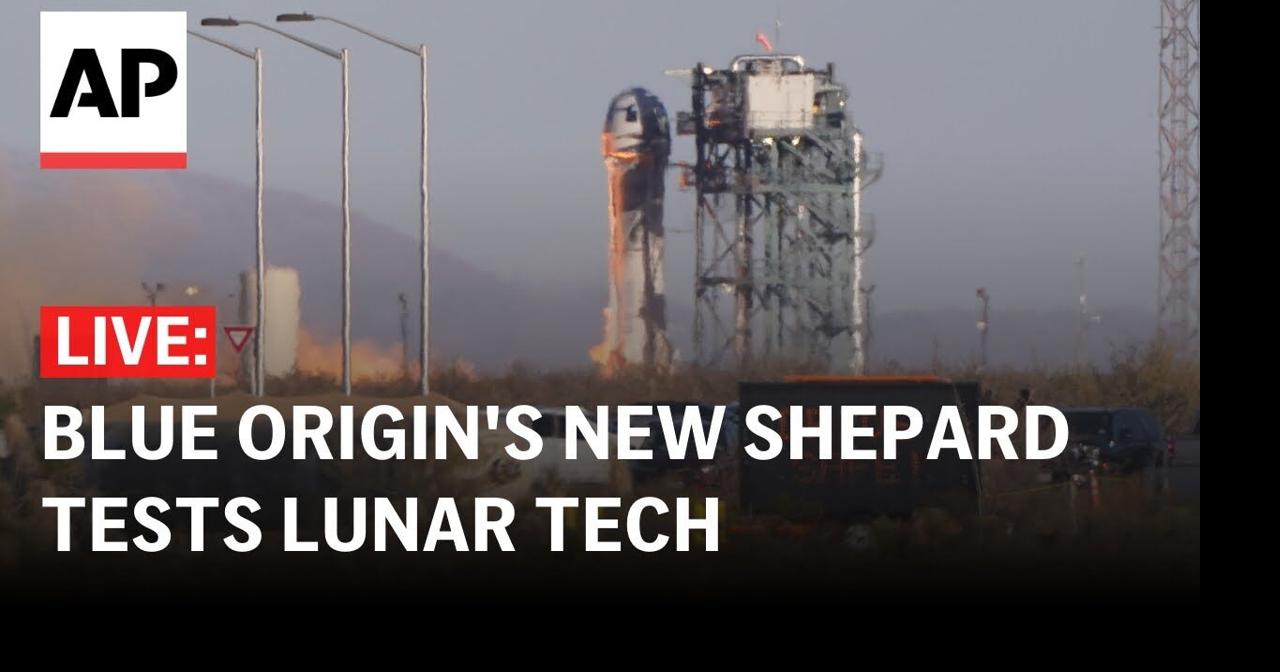 LIVE: Blue Origin prepares for 29th flight of its New Shepard rocket ...