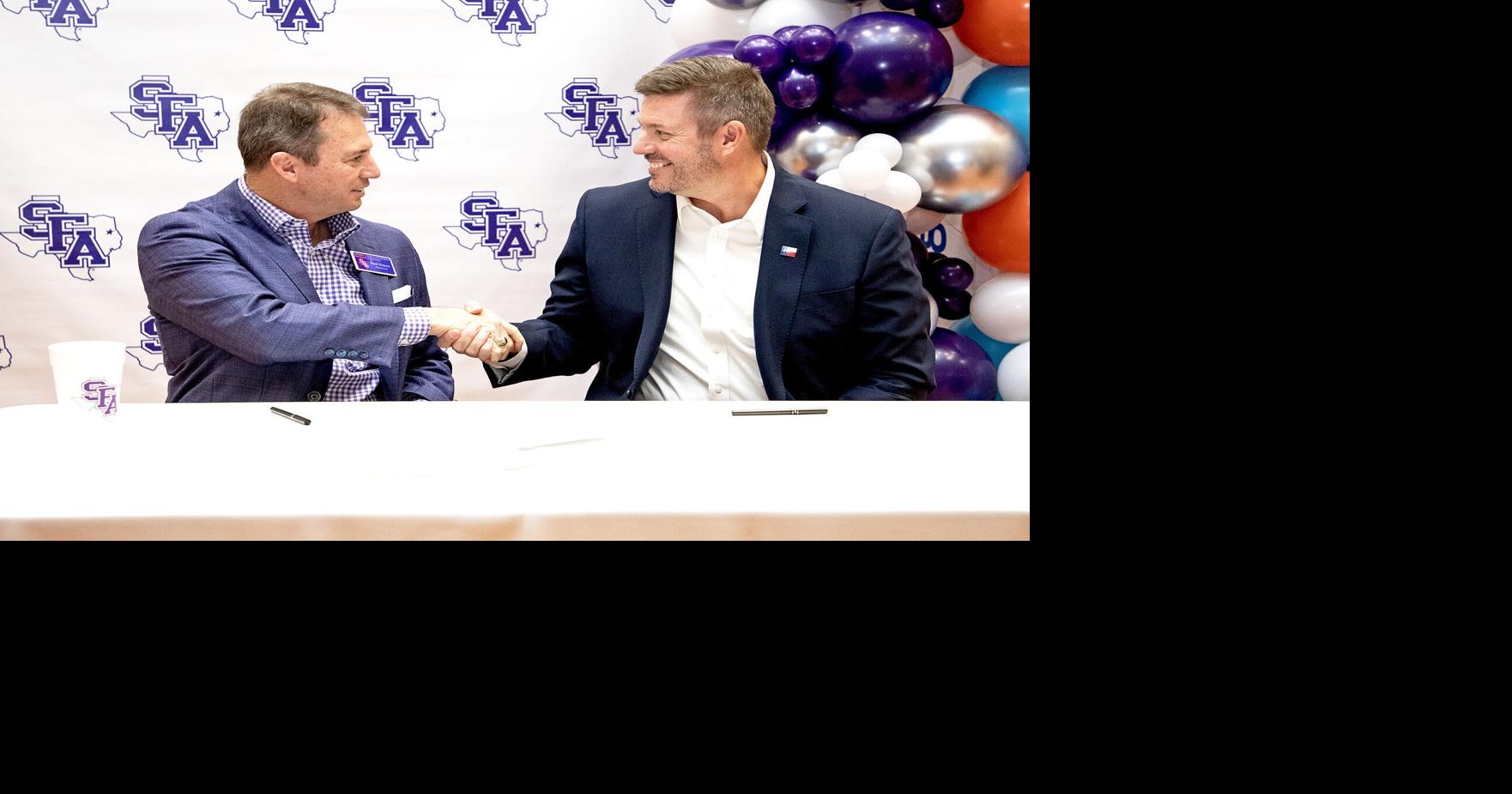 AC, SFA sign new partnership | Community | lufkindailynews.com