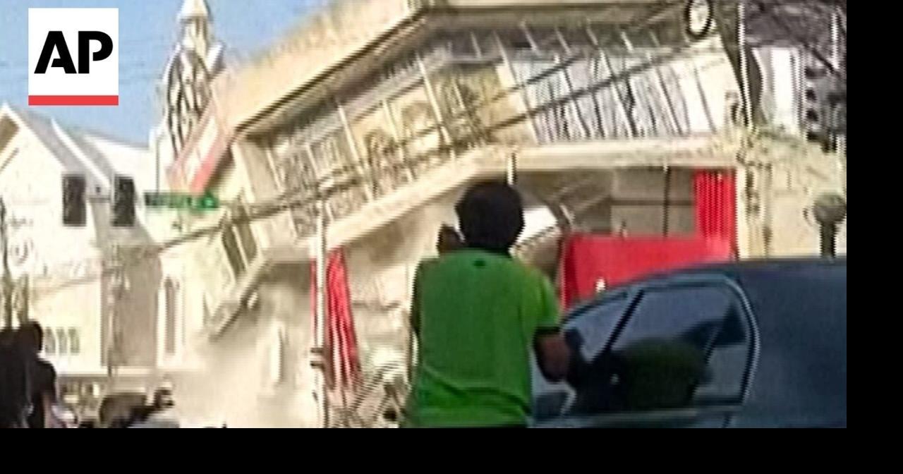 Building collapses in General Santos City during earthquake in ...