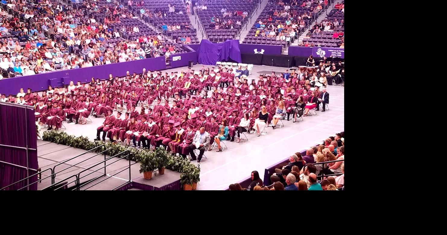 180 Hudson seniors get their diplomas in graduation at SFA | Local ...
