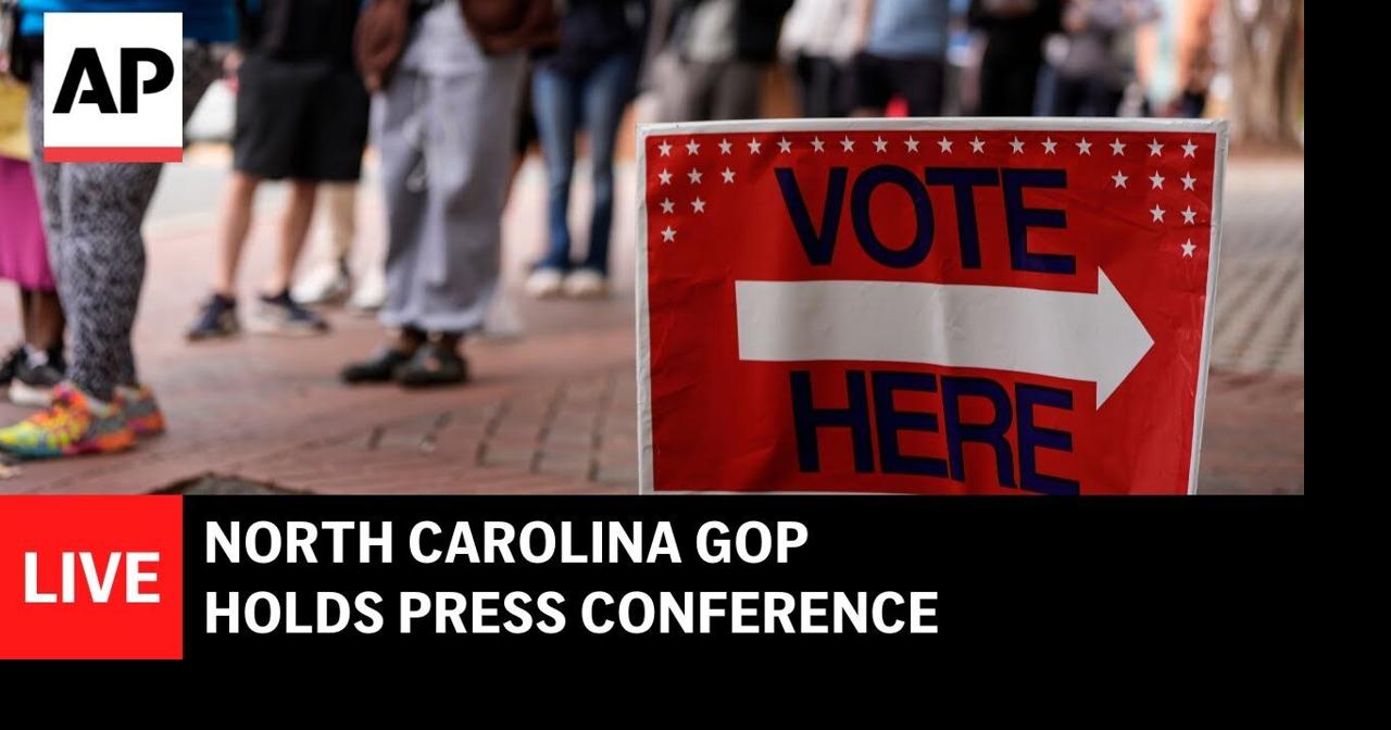 LIVE: North Carolina GOP holds press conference after mayor Vi Lyles ...