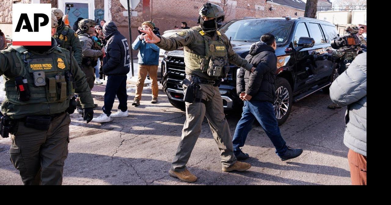Video shows Border Patrol agents making arrests and deploying pepper ...