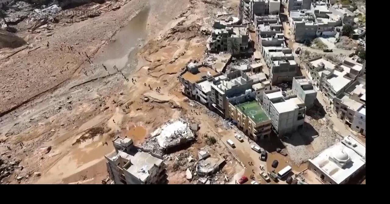 Drone footage shows massive destruction left in wake of devastating ...