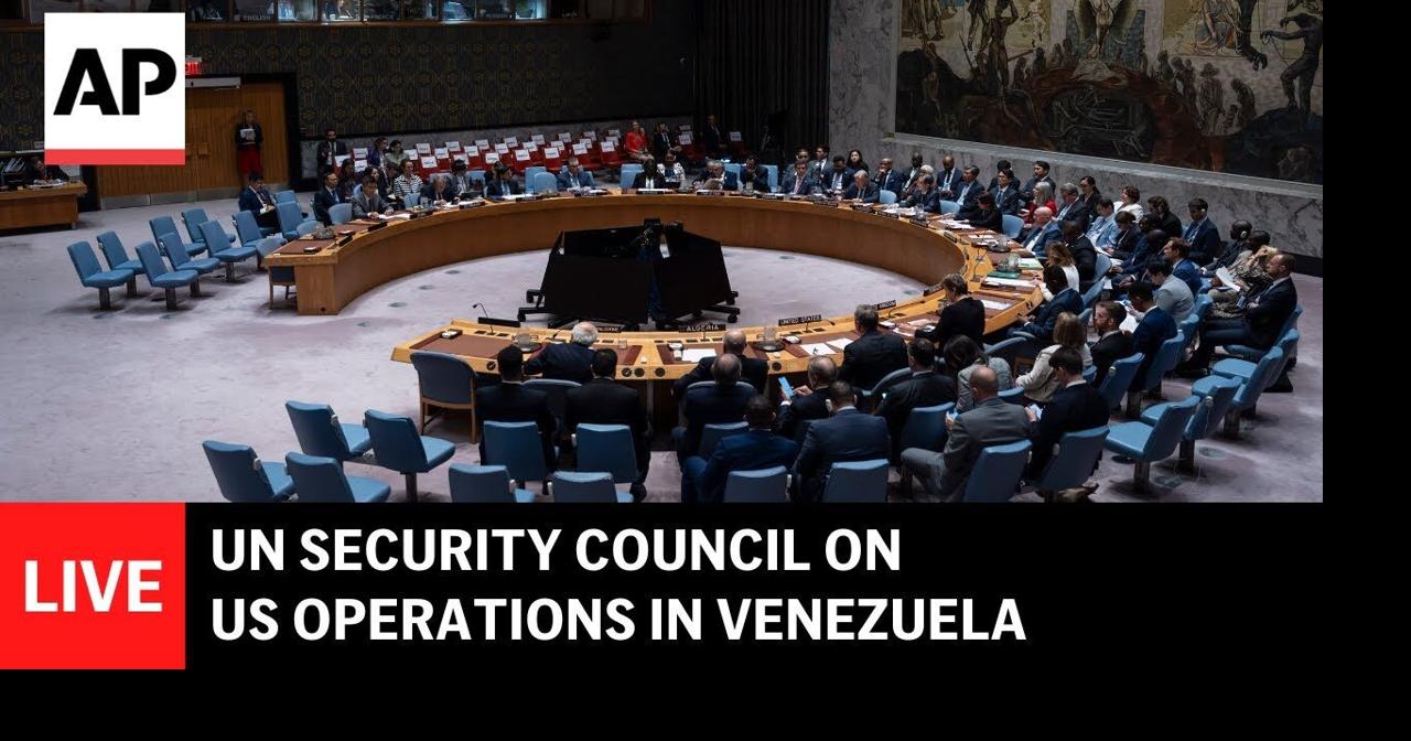 LIVE: UN Security Council holds emergency meeting on US operations in ...