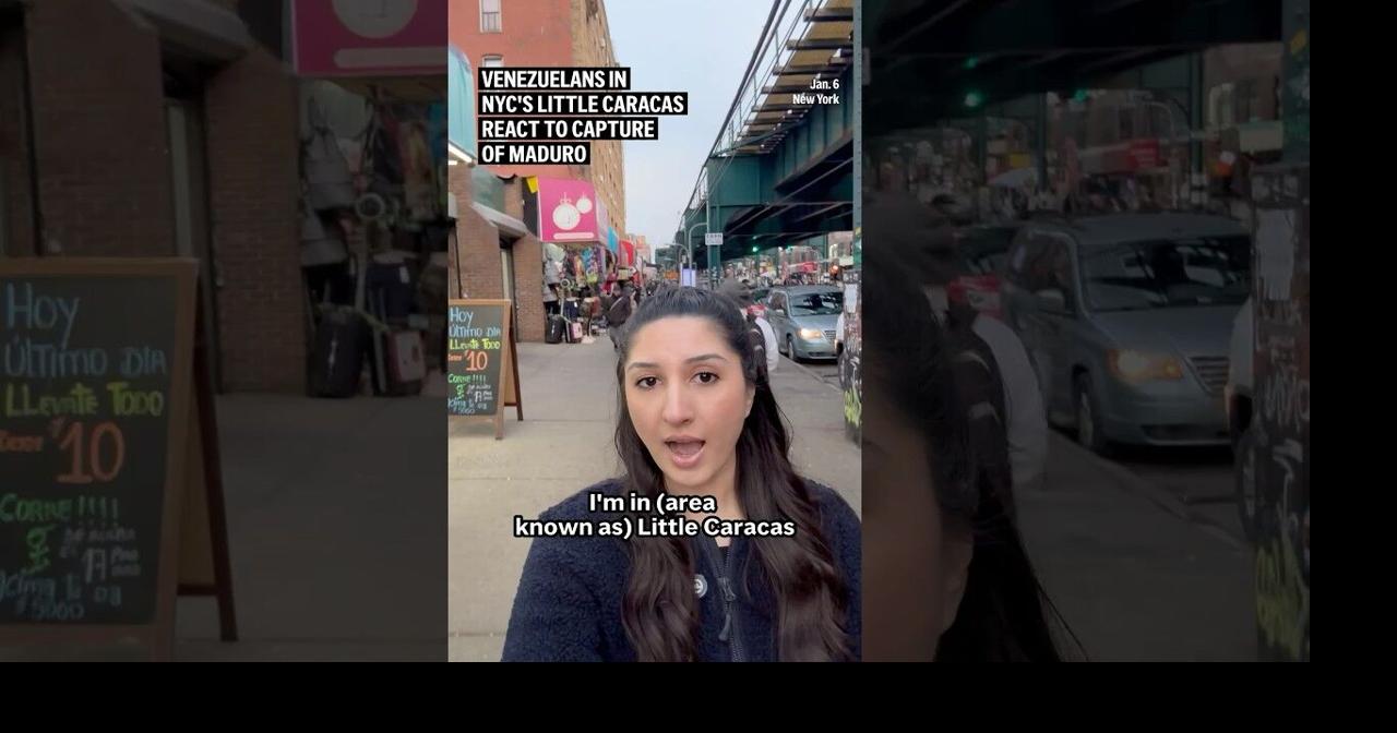 Venezuelans in NYC's Little Caracas react to capture of Maduro | Ap ...