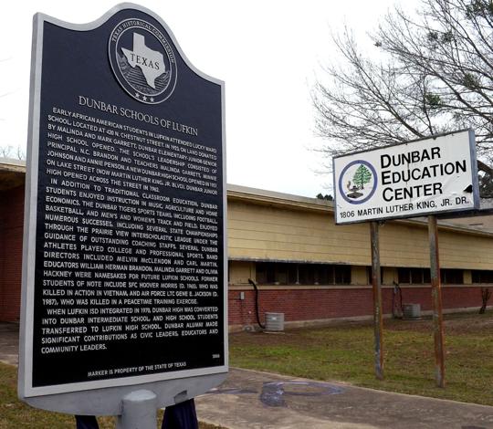 Dunbar honored with Texas Historical Marker | Local & State ...