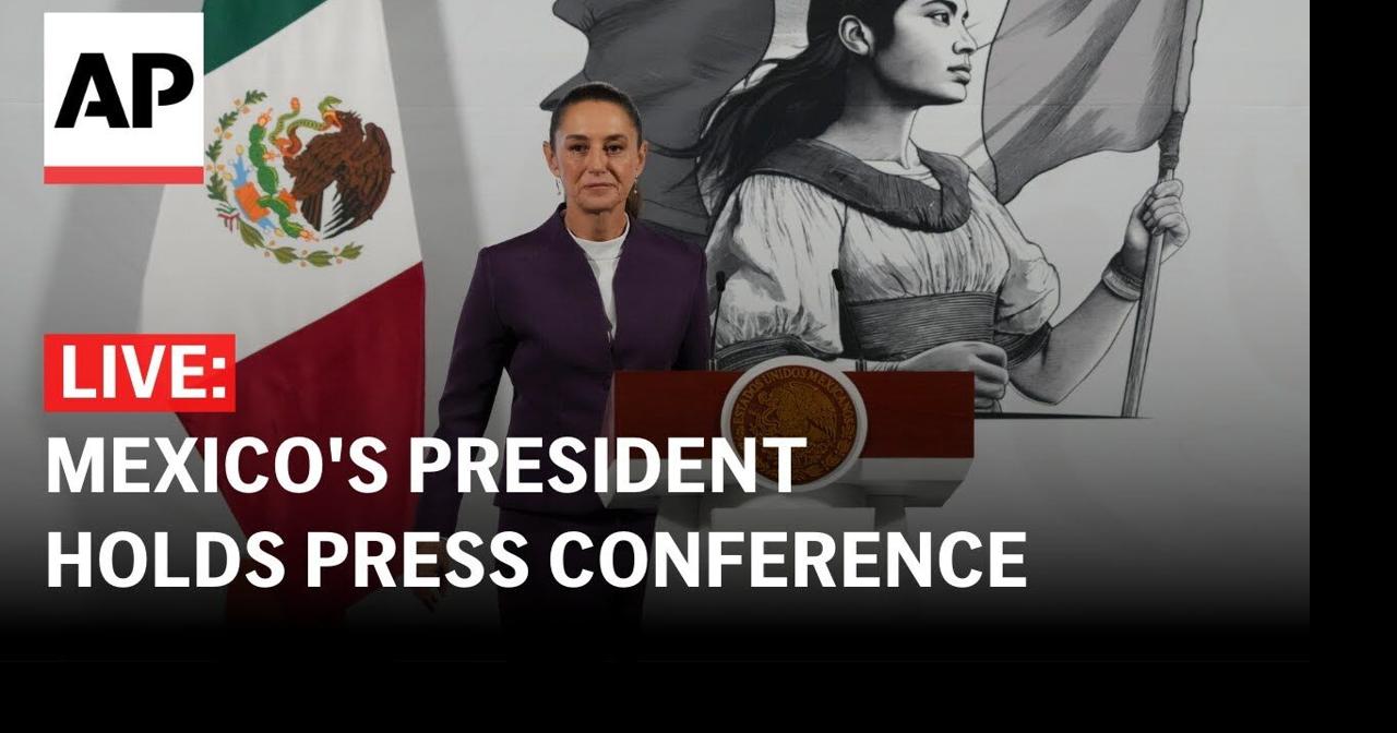 LIVE: Mexico's president holds press conference after Trump's speech ...