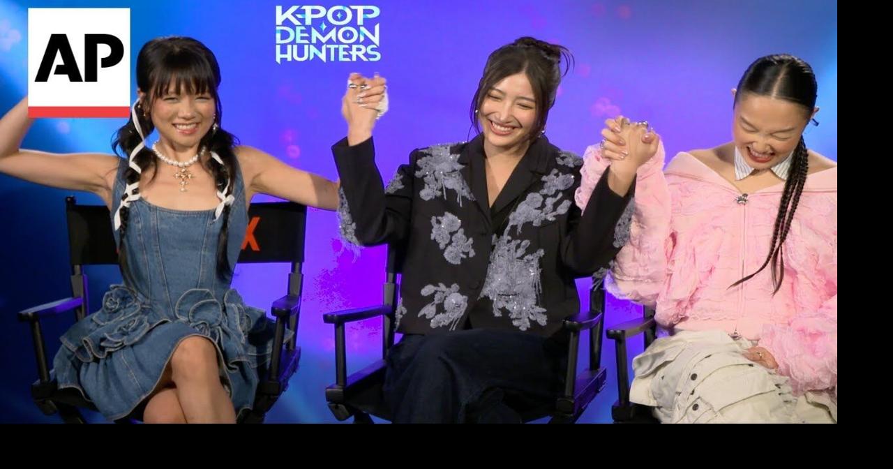 Meet HUNTR/X: The singers that power 'Kpop Demon Hunters' | AP ...