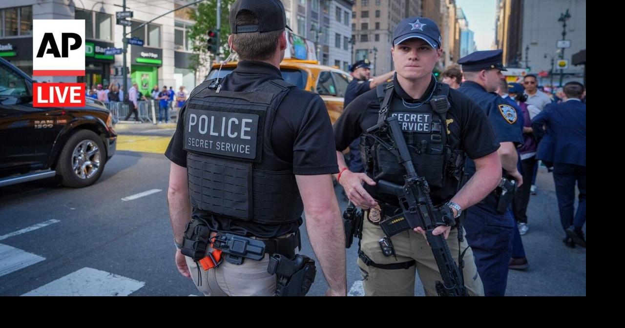 LIVE: Trump arrives at Madison Square Garden for Knicks vs Spurs NBA ...