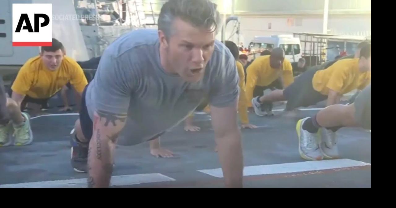Pete Hegseth exercises with U.S. forces in Singapore | Ap Video ...