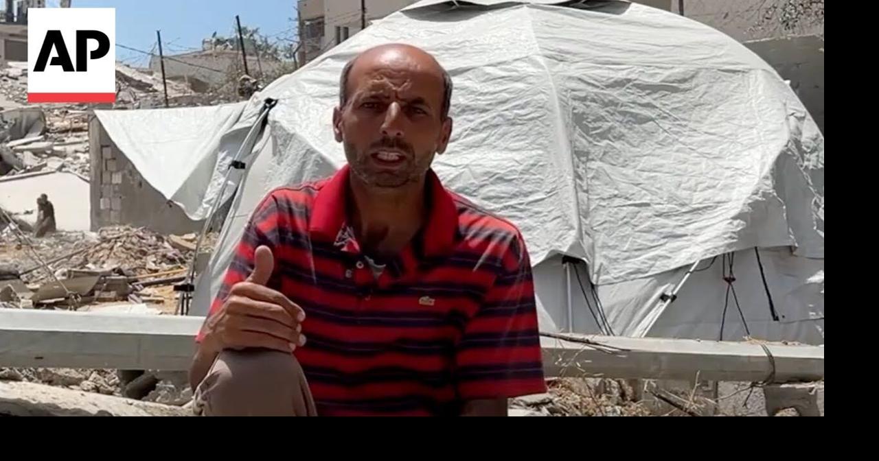 Family in Gaza homeless again after successive waves of displacement ...