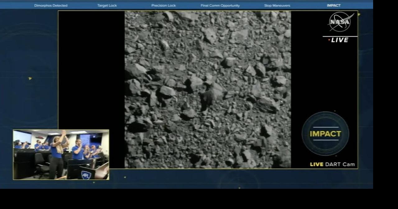 Bam Nasa Spacecraft Crashes Into Asteroid Ap Video