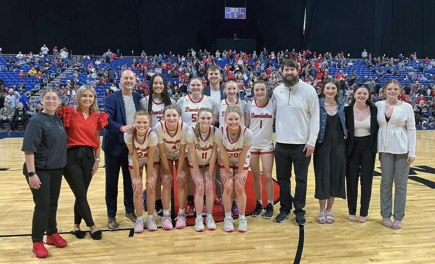 Devilettes advance to state title game with 47-33 win over Lady ...