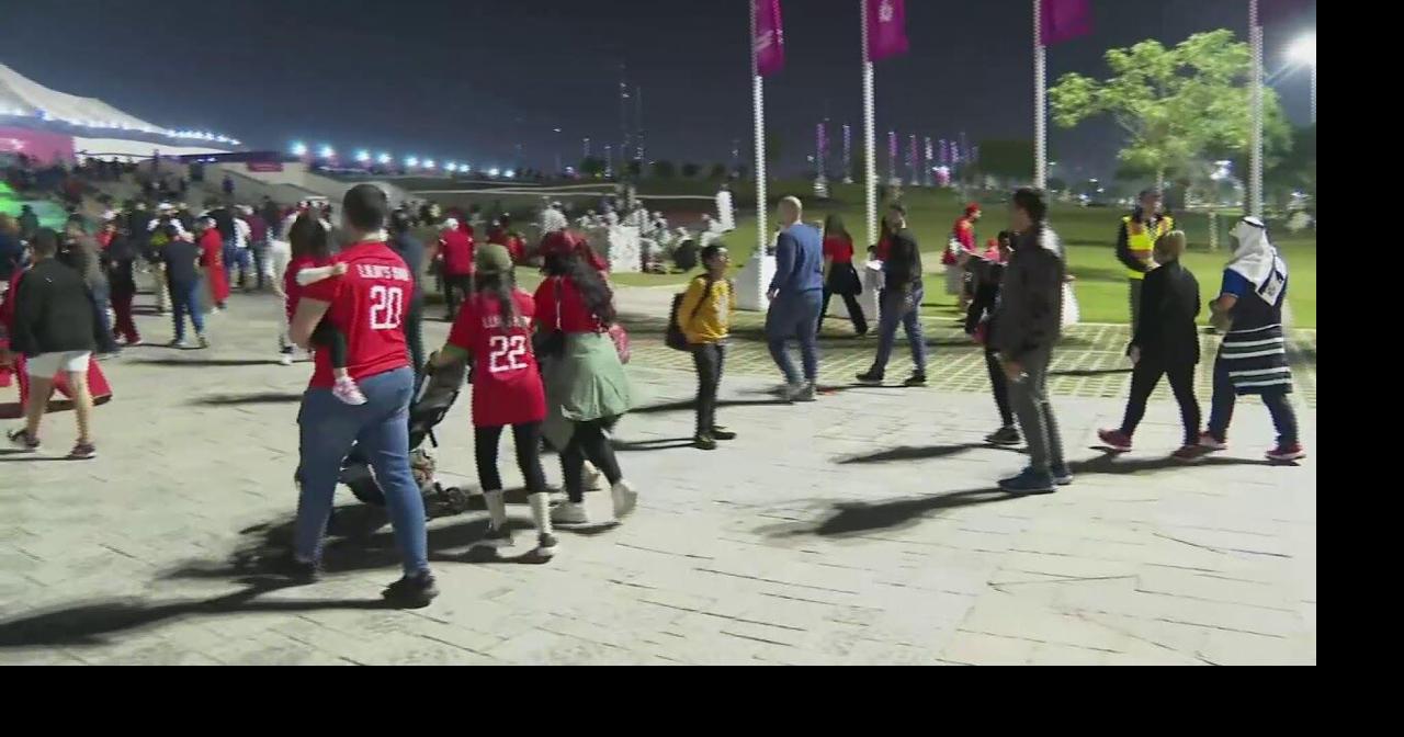 Morocco vs. France: Outside Al Bayt stadium and FIFA Fan Zone in Doha ...