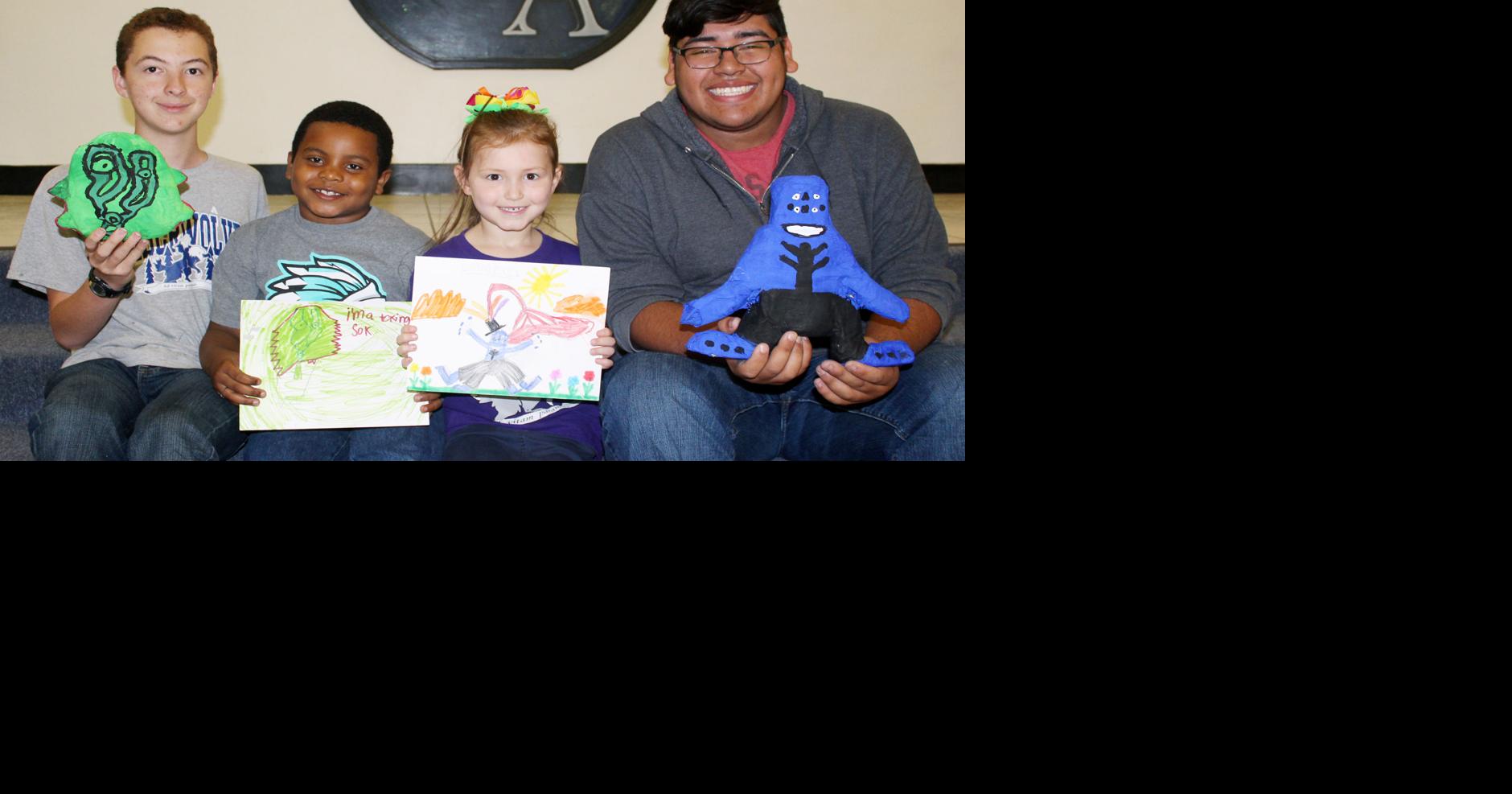 Monster mashup: PCA first-graders collaborate with high school students ...