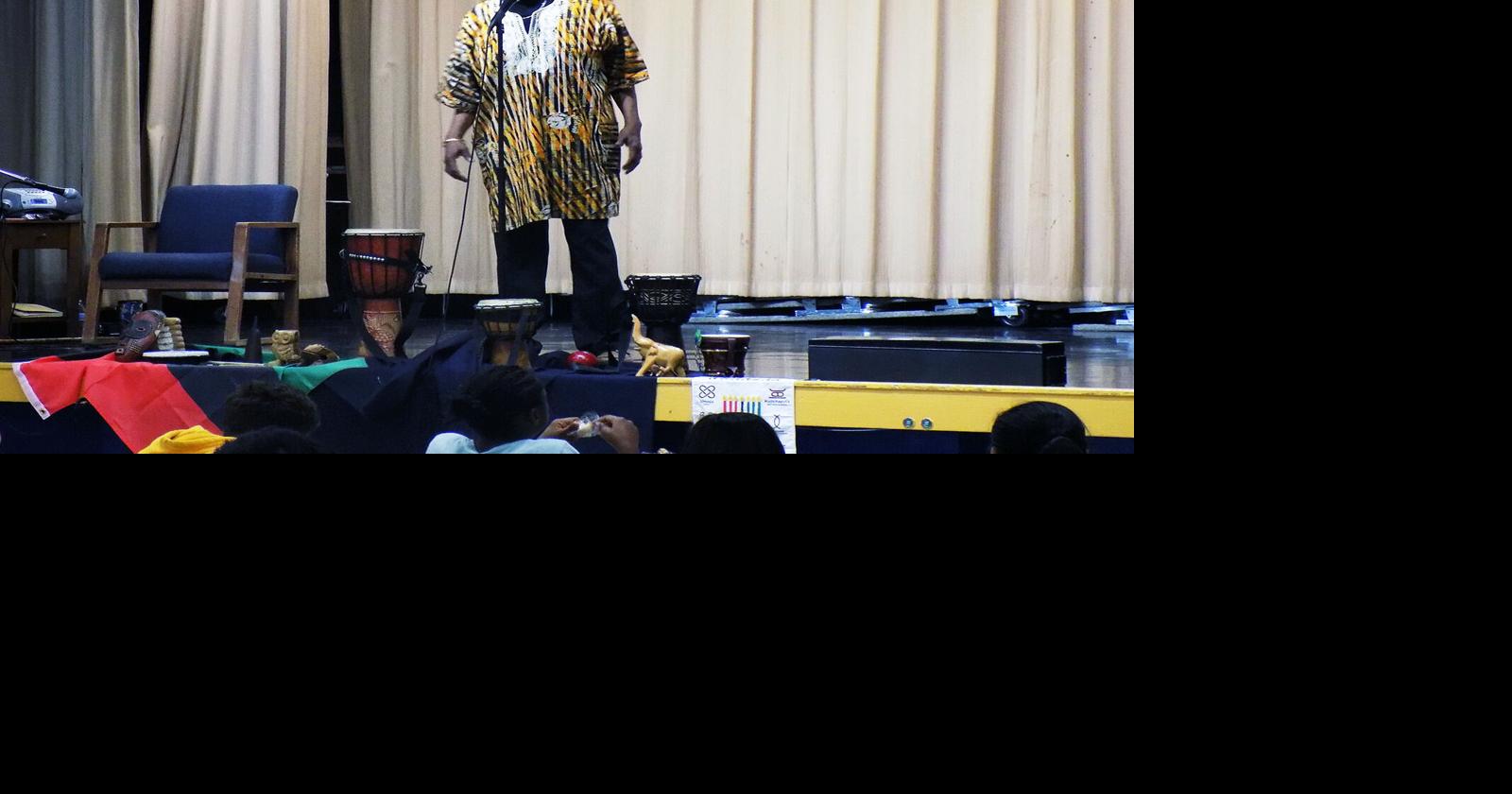 Decee Cornish enthralls students with expressive tales | Community ...