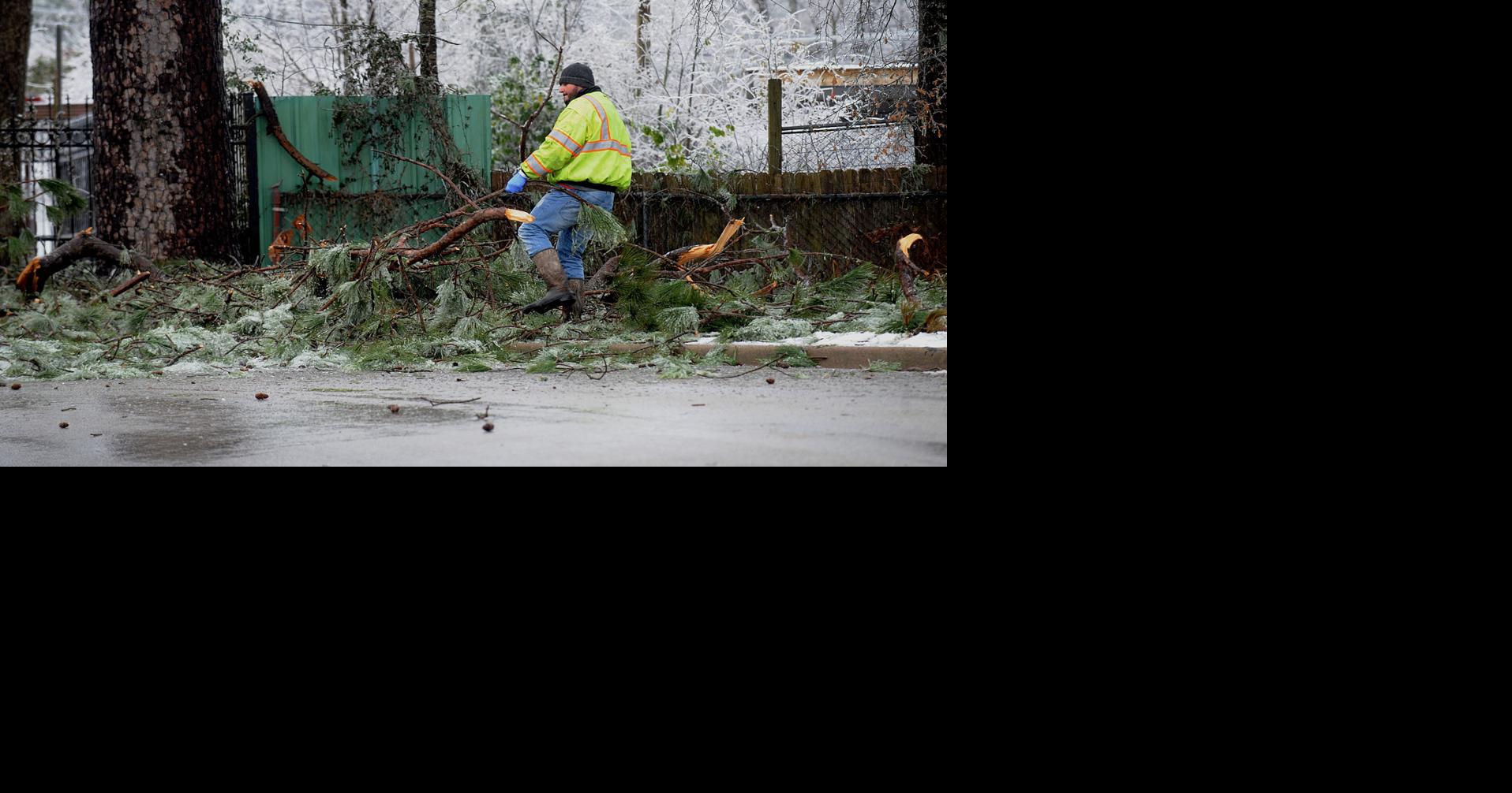 Icy, falling limbs down lines, cause emergency situations | Community ...