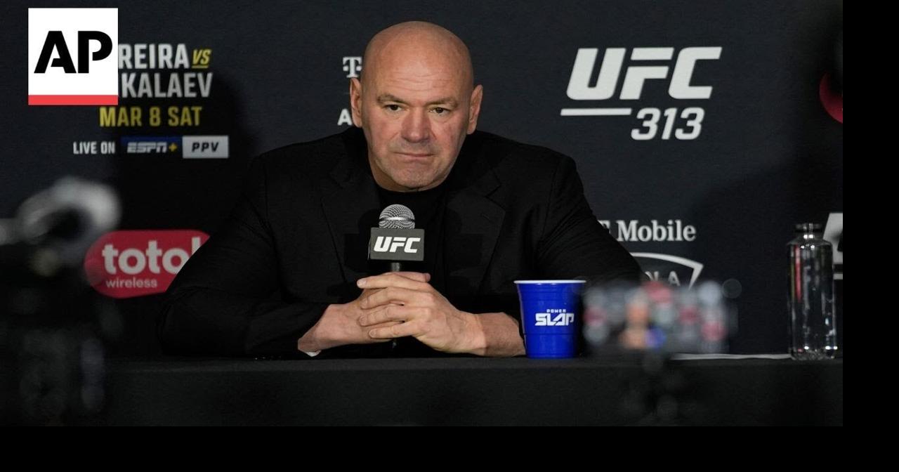 UFC CEO Dana White in heated exchange with reporter over Muhammad Ali ...