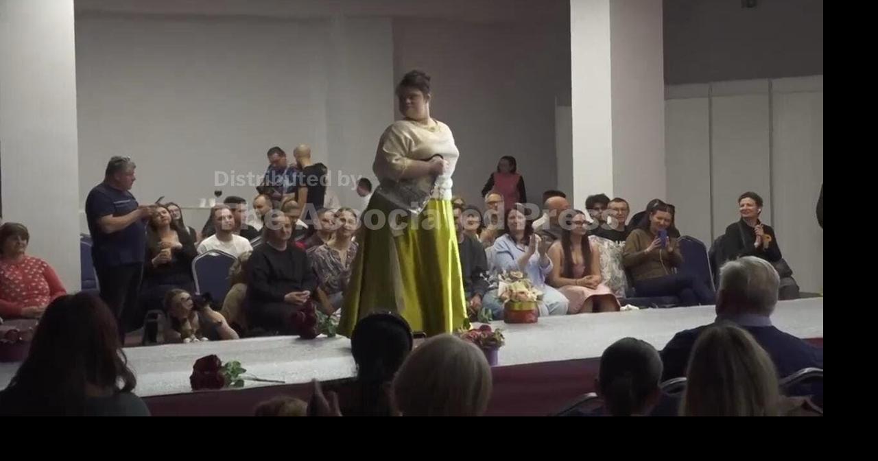 Dozens of models with Downs syndrome take to the catwalk at Bucharest ...
