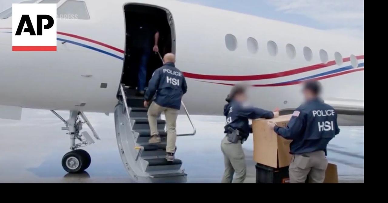 Video shows US seizing plane used by Venezuela President Nicolás Maduro ...