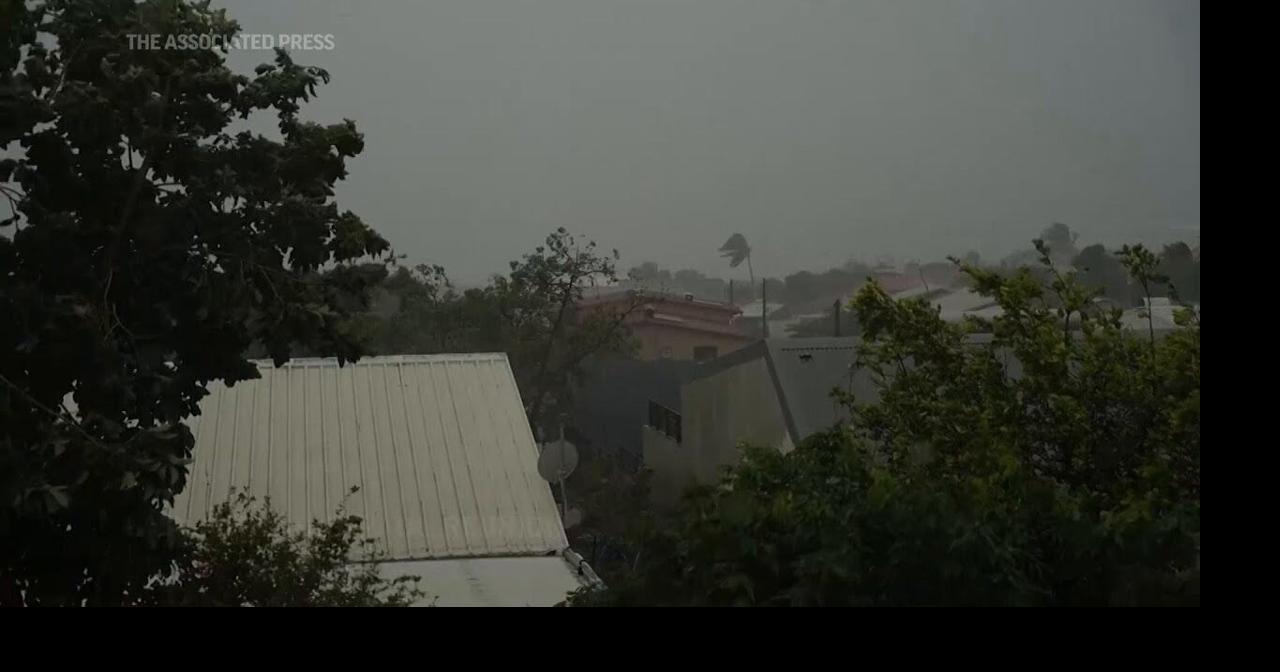 Tropical cyclone hits French island of Reunion in the Indian Ocean | Ap ...