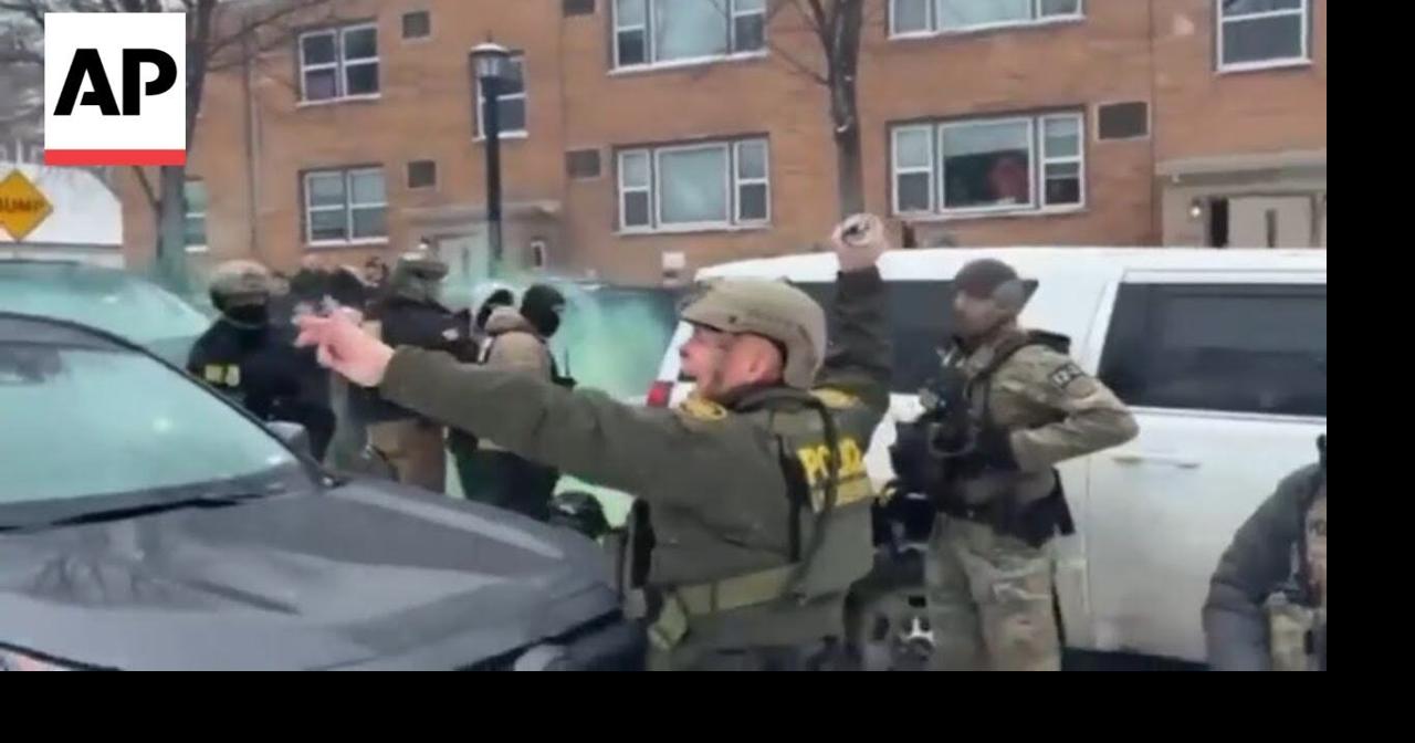 Video shows Greg Bovino tossing a smoke canister at Minneapolis ...