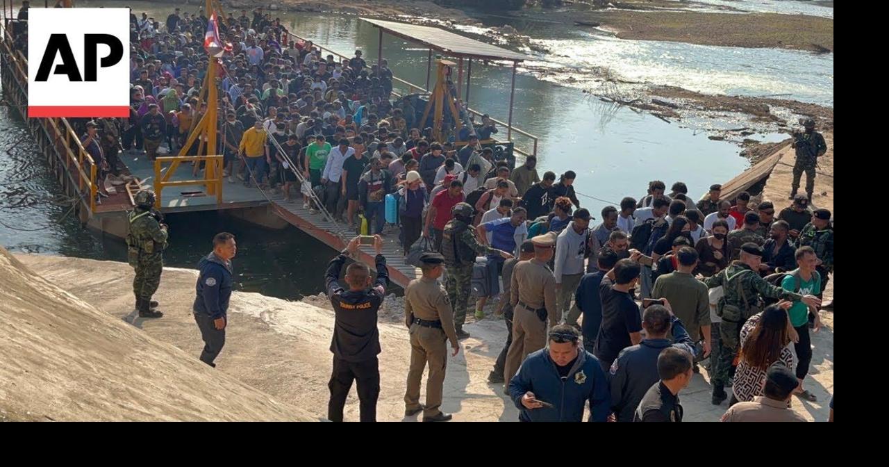 Rescued from virtual slavery in Myanmar’s online scam centers, 260 ...